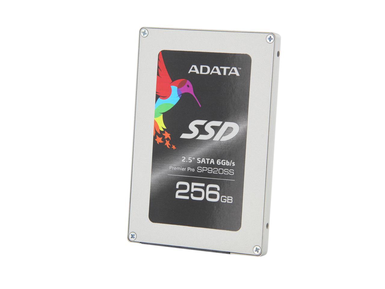 ADATA Premier Pro SP920 2.5" 256GB SATA III MLC Internal Solid State Drive (SSD) ASP920SS3-256GM ...