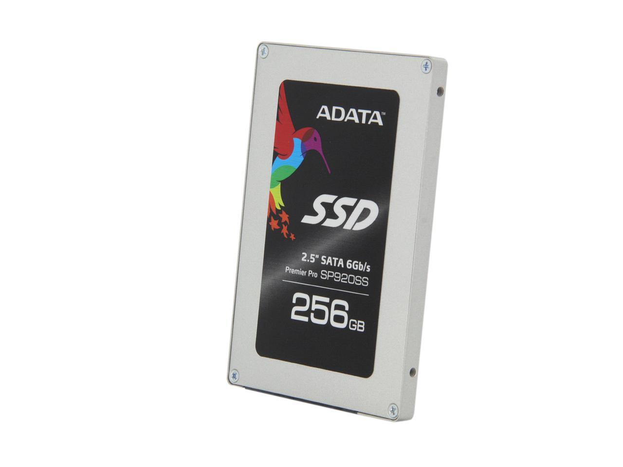 ADATA Premier Pro SP920 2.5" 256GB SATA III MLC Internal Solid State Drive (SSD) ASP920SS3-256GM ...