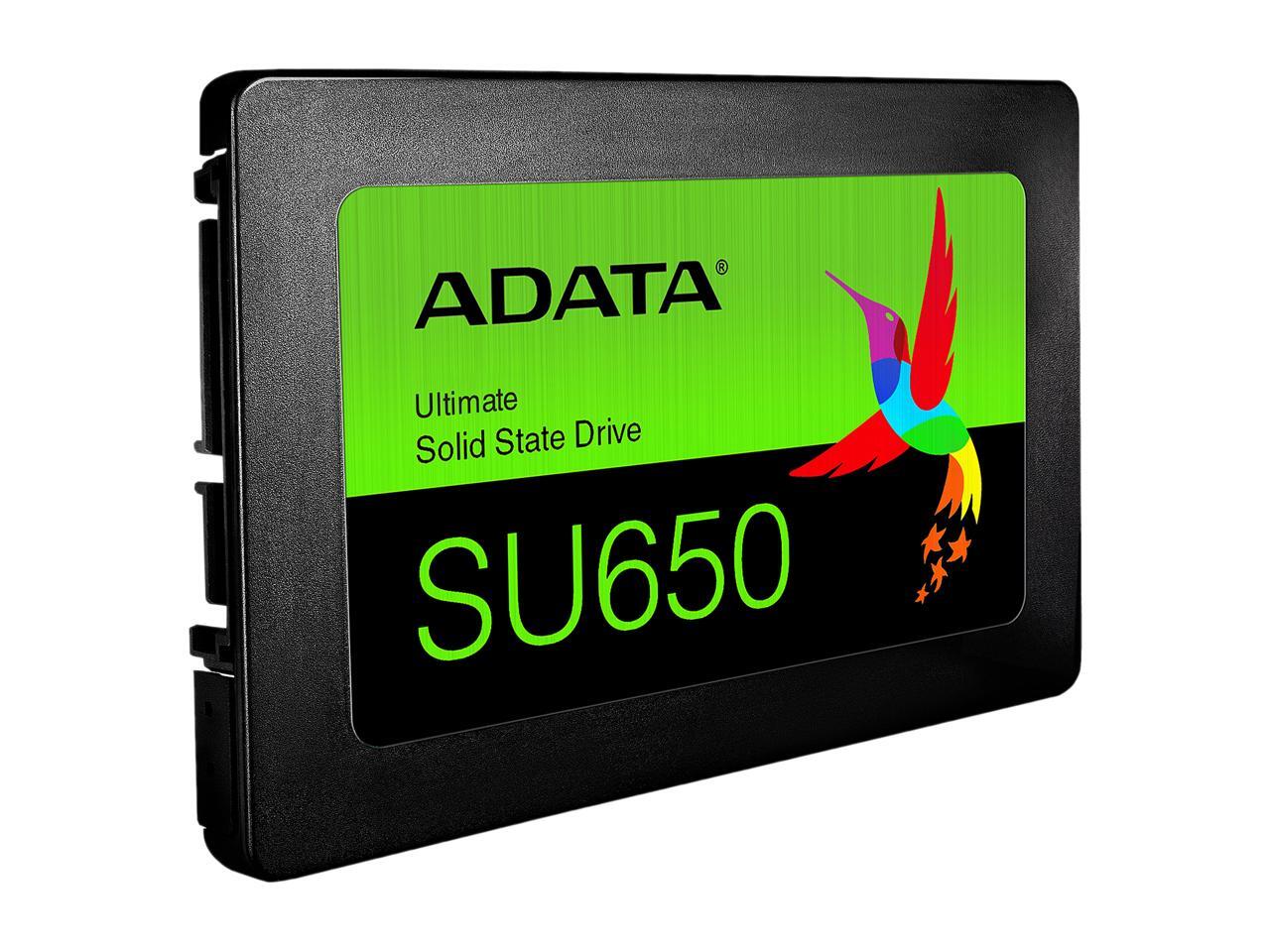 ADATA Ultimate SU650 2.5" 120GB SATA III 3D NAND Internal Solid State ...
