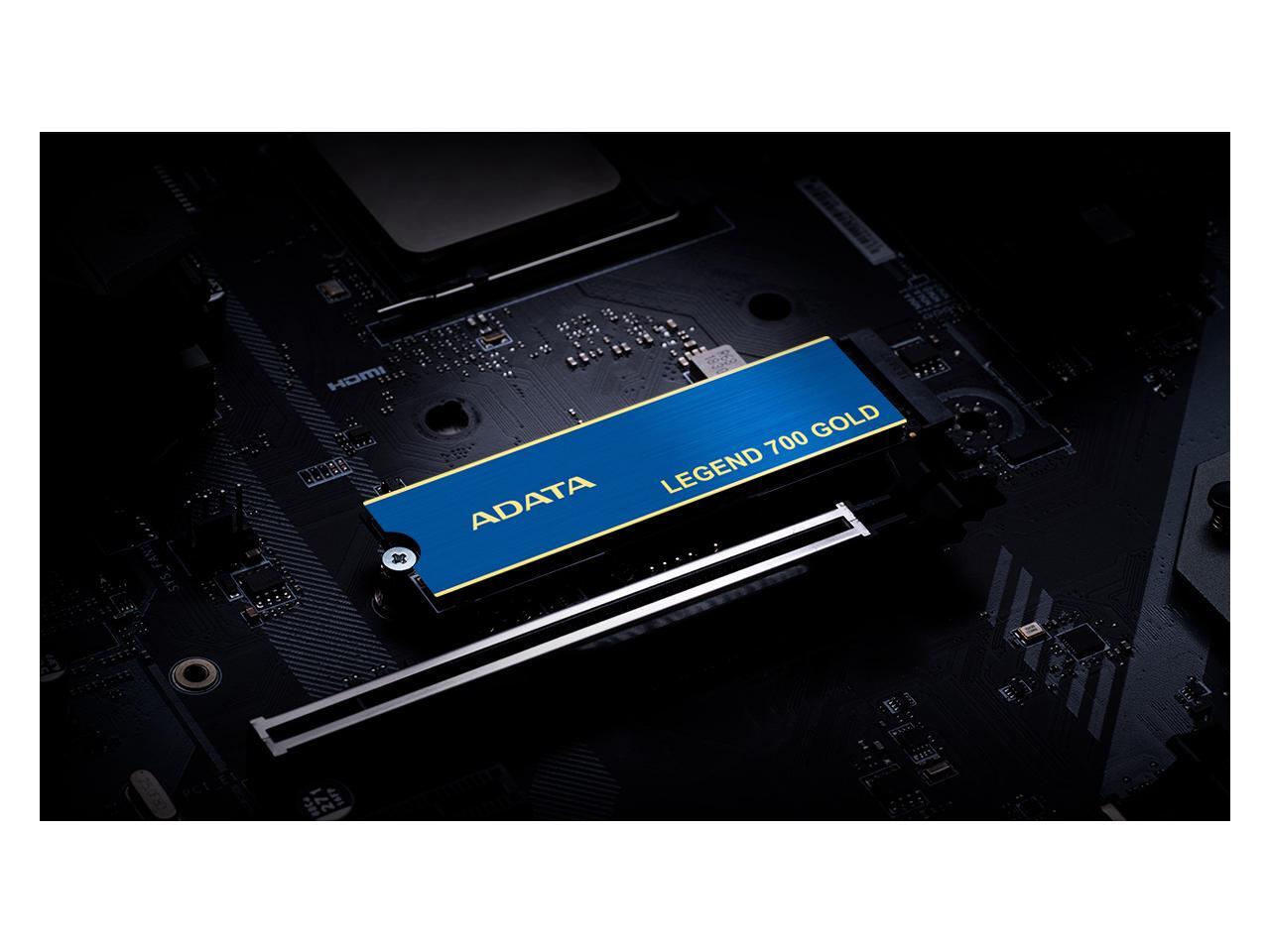 ADATA LEGEND 700 GOLD M.2 2280 1TB PCI-Express 3.0 x4 3D NAND SLEG-700G ...