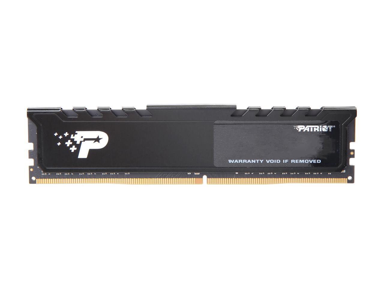 Patriot 16GB DDR4 2400 (PC4 19200) Desktop Memory Model PSP416G24002H1 ...