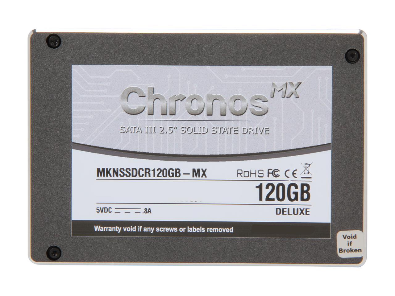Mushkin Enhanced Chronos Deluxe MX 2.5" 120GB SATA III MLC Internal ...