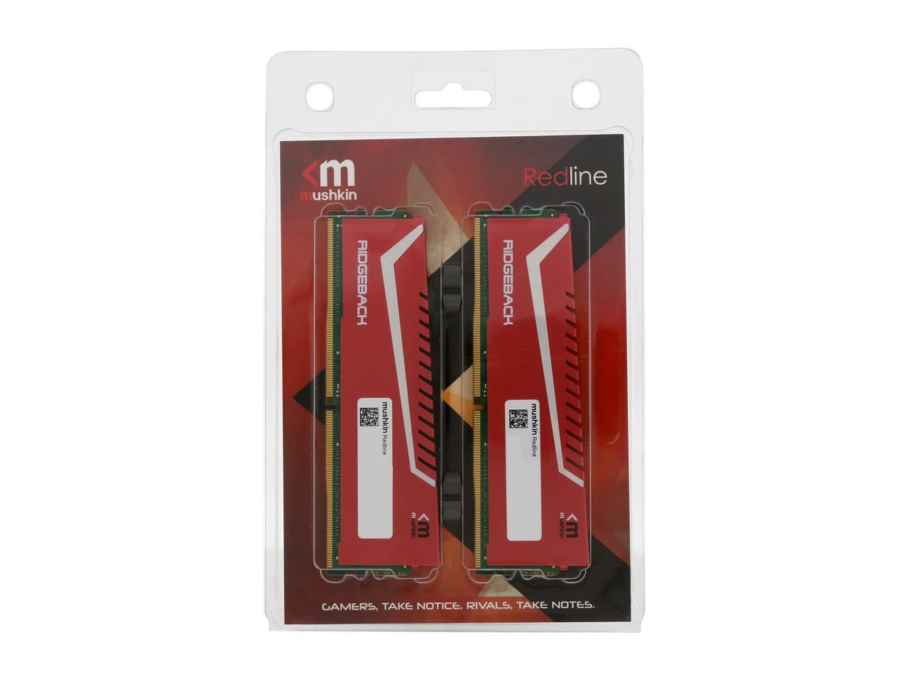 Mushkin Enhanced Redline 32GB (2 x 16GB) DDR4 3466 (PC4 27700) Desktop ...