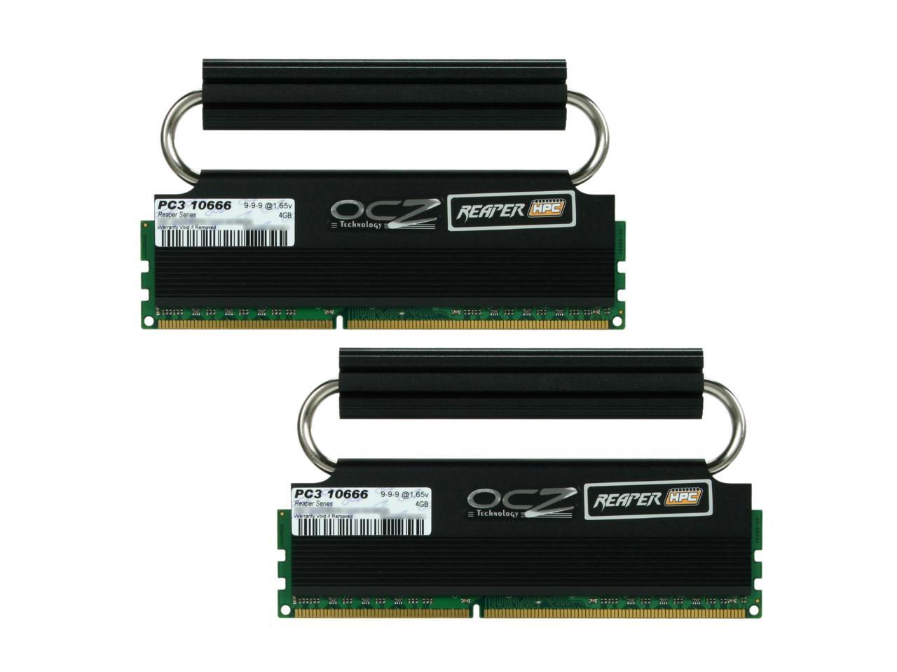 OCZ Reaper Edition 8GB (2 x 4GB) DDR3 1333 (PC3 10666) Desktop Memory ...
