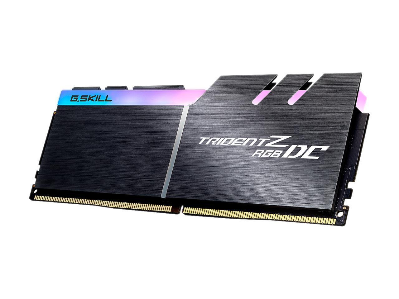 G SKILL Trident Z RGB DC Series 64GB 2 X 32GB DDR4 3200 PC4 25600 g-skill-trident-z-rgb-dc-series-64gb-2-x-32gb-ddr4-3200-pc4-25600