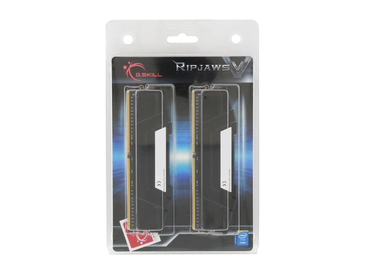 G.SKILL Ripjaws V Series 128GB (4 x 32GB) 288-Pin PC RAM DDR4 3200 (PC4 ...