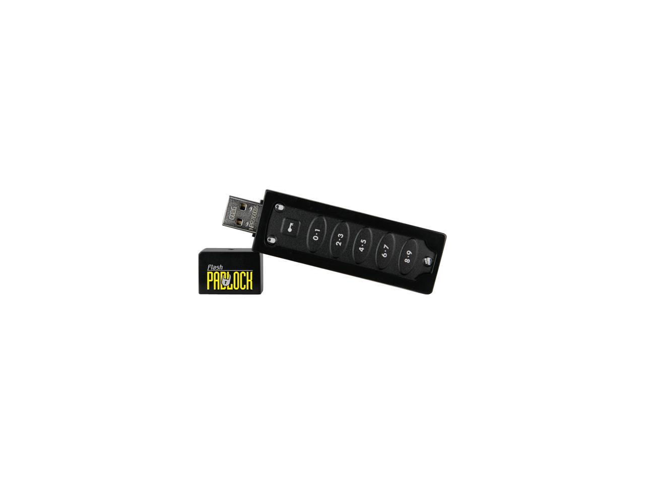 CORSAIR padlock 4GB Flash Drive (USB2.0 Portable) - Newegg.com