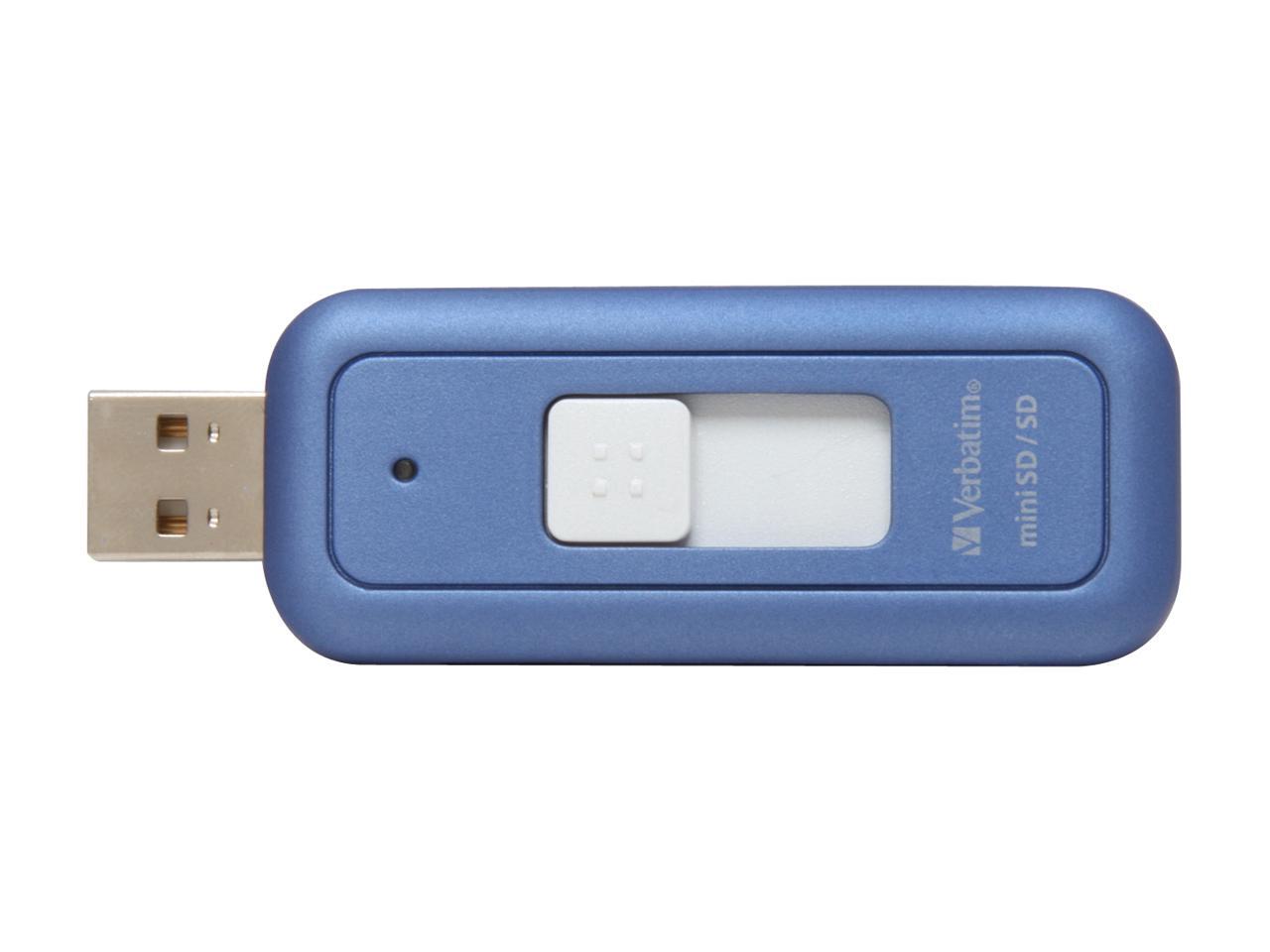 Verbatim CameraMate 96504 USB 2.0 Pocket Reader - Newegg.com