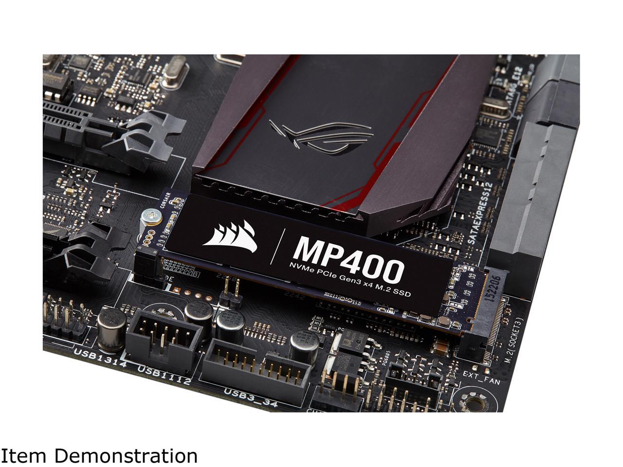 Corsair MP400 M.2 2280 2TB PCI-Express Gen 3.0 x4, NVMe 1.3 3D QLC ...