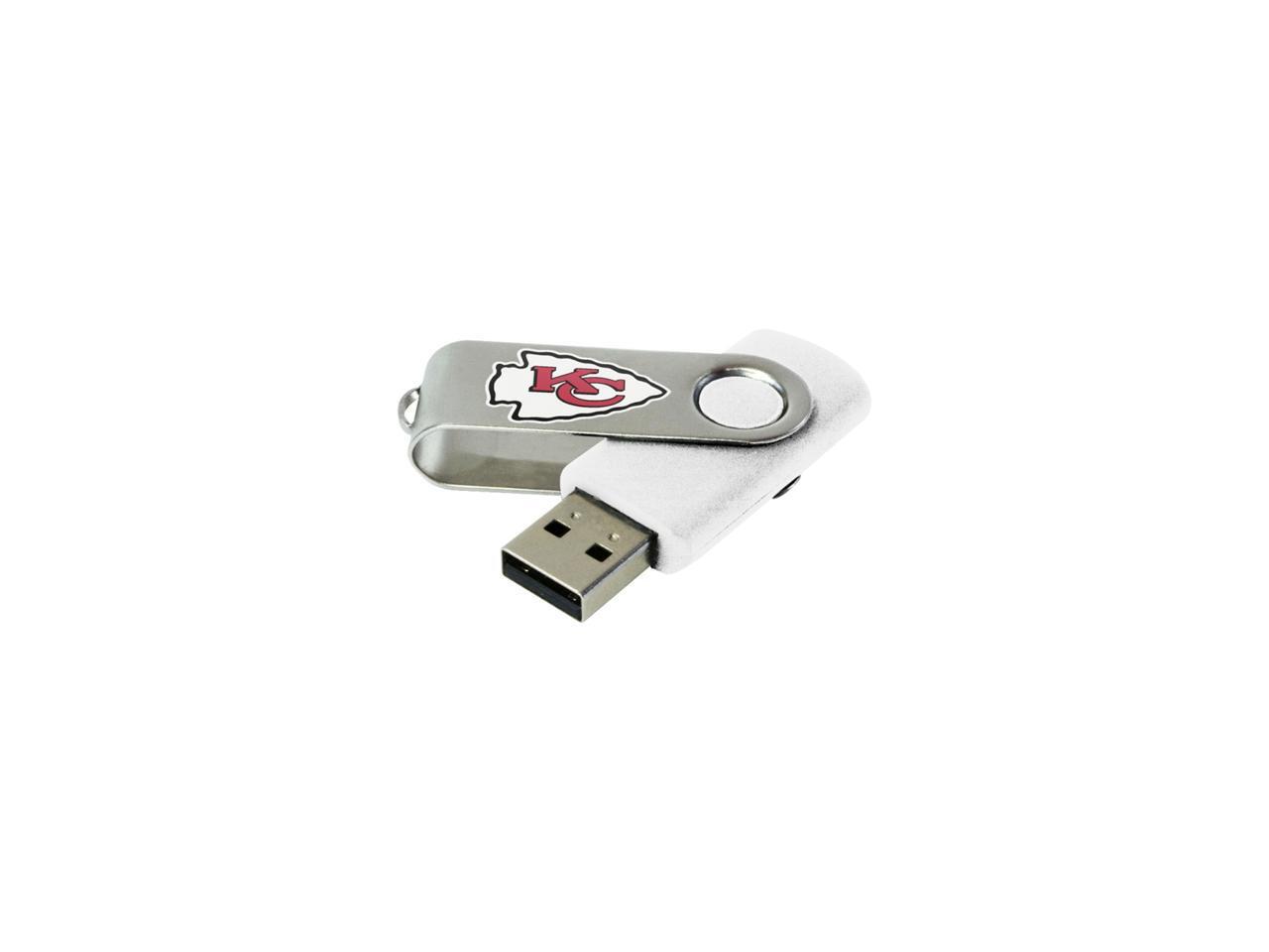 Centon DataStick Swivel NFL Kansas City Chiefs 4 GB USB 2.0 Flash Drive ...