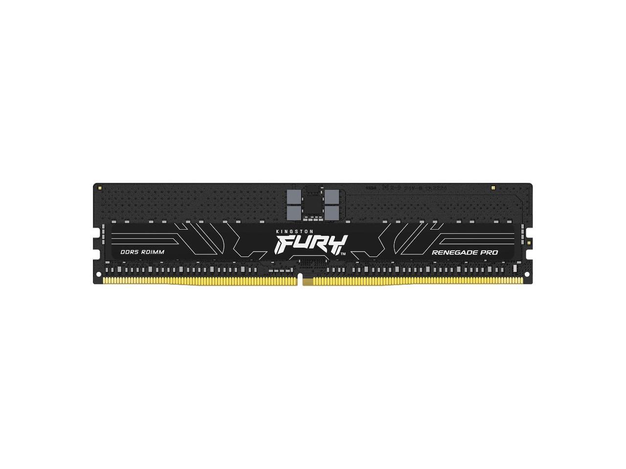 Kingston Fury Renegade Pro 128GB (4 x 32GB) ECC Registered DDR5 5600 (PC5 44800) Memory (Server ...