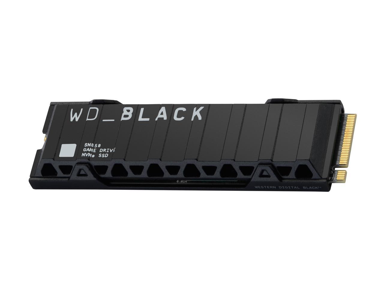 Western Digital WD BLACK SN850 NVMe M 2 2280 1TB PCI Express 4 0 X4 3D