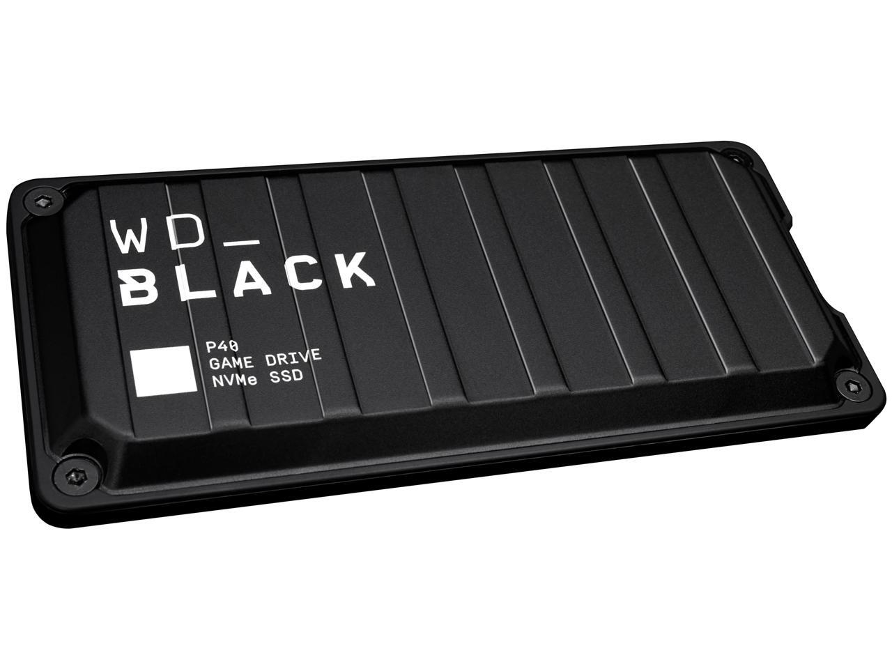 Western Digital WD BLACK P40 1TB USB 3.2 Gen 2x2, Type-C Game Drive SSD ...