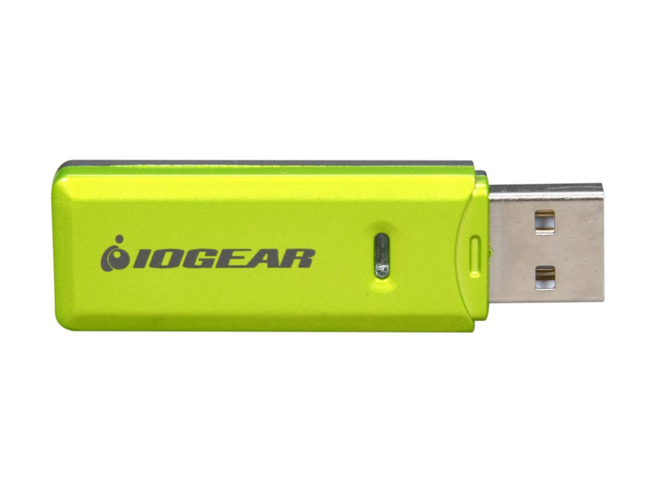 IOGEAR GFR204SD 10-in-1 USB 2.0 SD/ MicroSD/ MMC Card Reader/ Writer ...