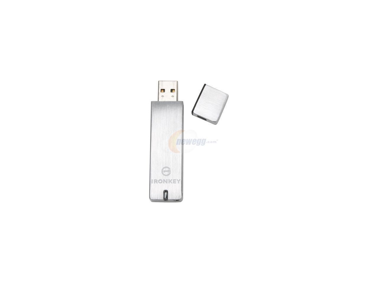 IronKey 1GB Flash Drive (USB2.0 Portable) Hardware-based encryption ...