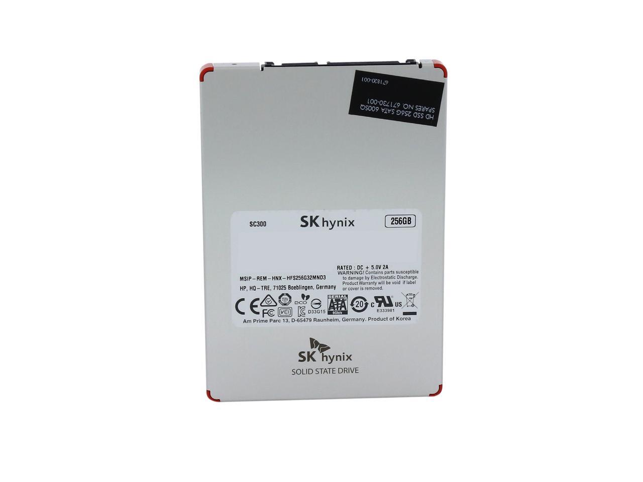 Refurbished: Hynix 256GB 2.5" Solid State Disk, MLC, SATA-III ...