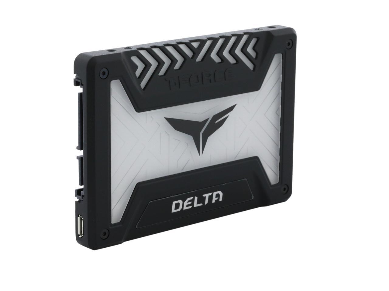 Team Group T-FORCE DELTA RGB SSD 2.5" 1TB SATA III Internal RGB Solid ...
