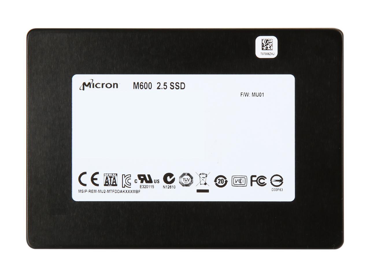Open Box: Micron M600 2.5" 512GB SATA III MLC MTFDDAK512MBF-1AN1ZABYY ...
