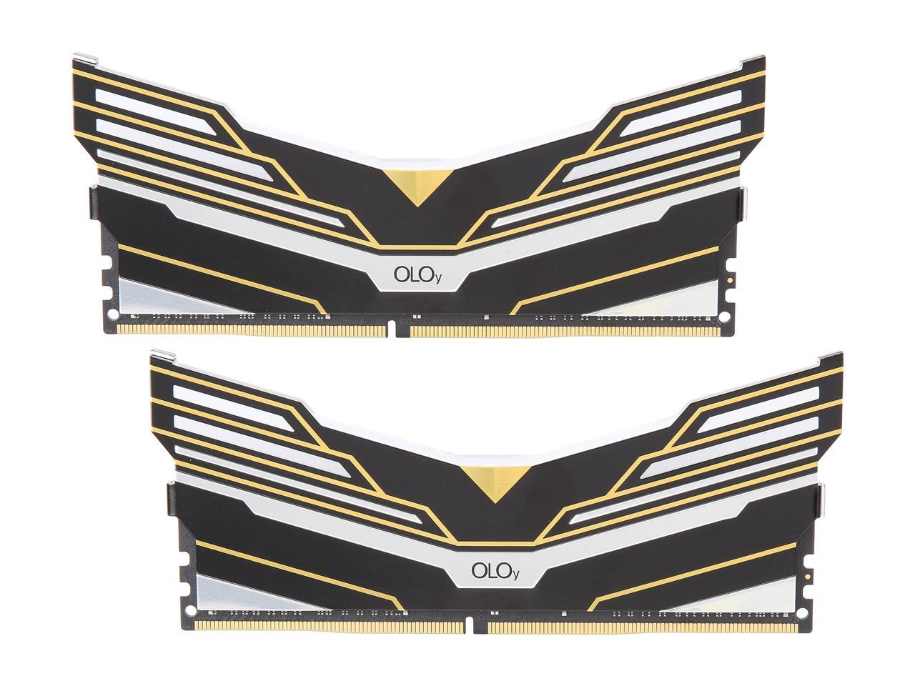 OLOy WarHawk RGB 64GB (2 x 32GB) 288-Pin PC RAM DDR4 3200 (PC4 25600 ...