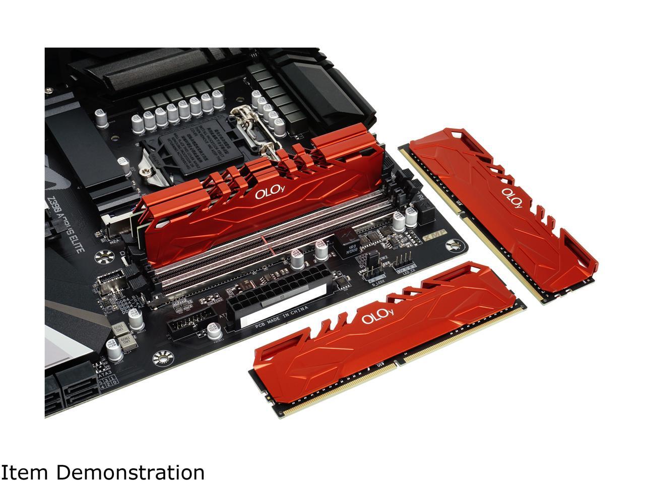 OLOy 32GB (2 x 16GB) DDR4 3200 (PC4 25600) Desktop Memory Model ...