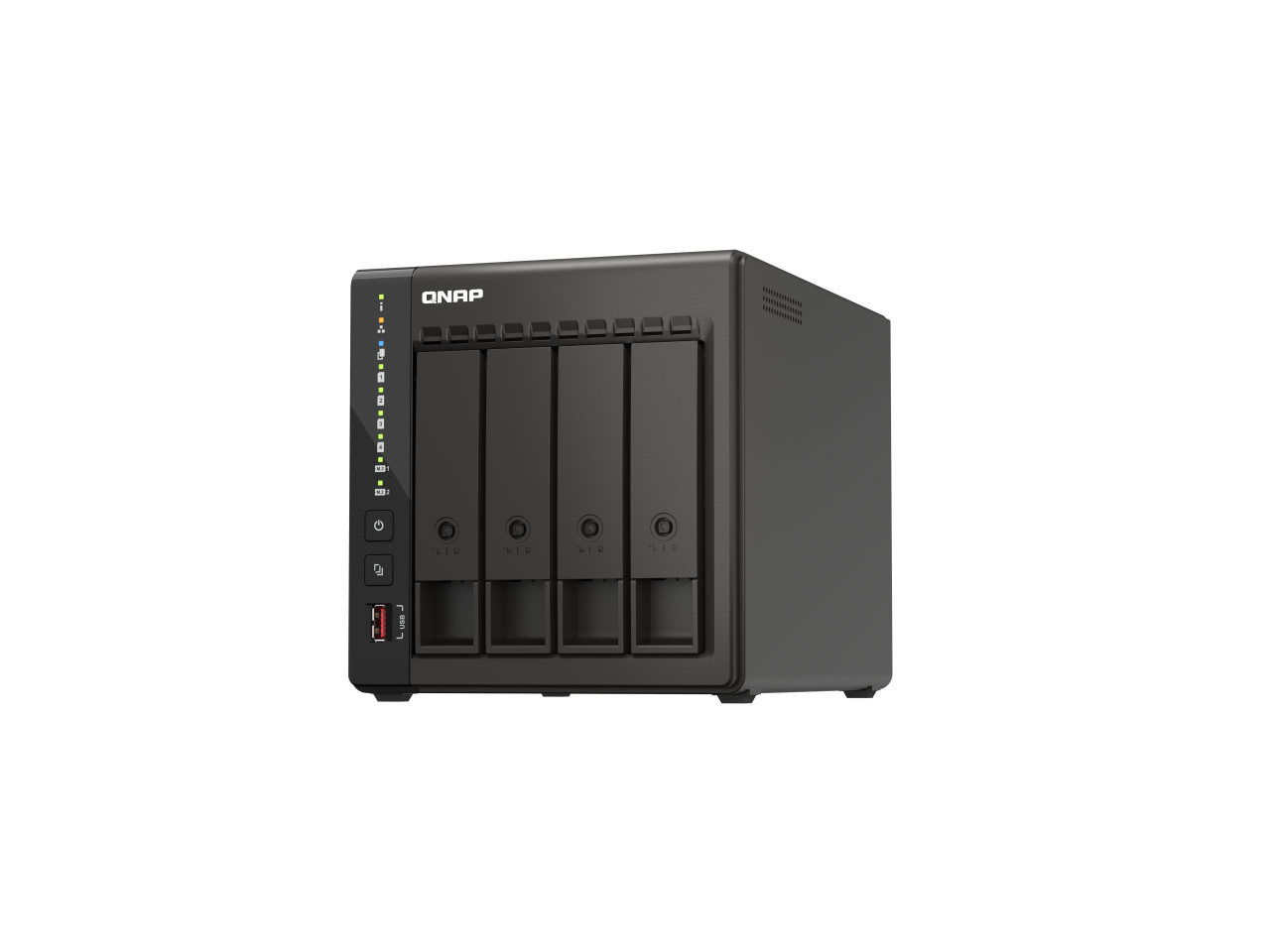 QNAP 4-Bay High-Performance desktop NAS with Intel Celeron 4-Core J6412 ...