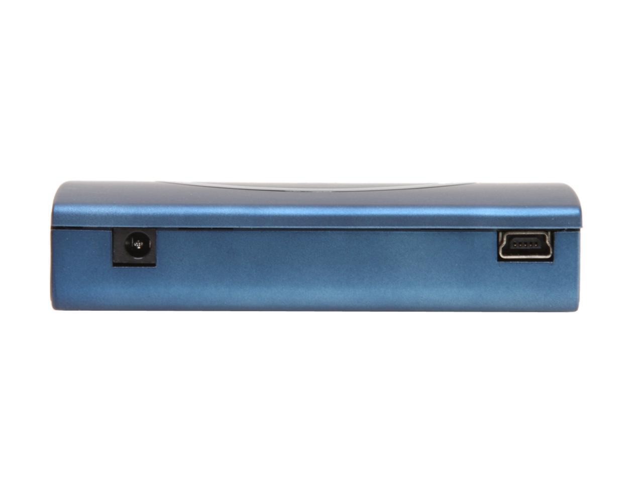 SimpleTech Signature Mini 160GB USB 2.0 2.5" Portable Blueberry ...