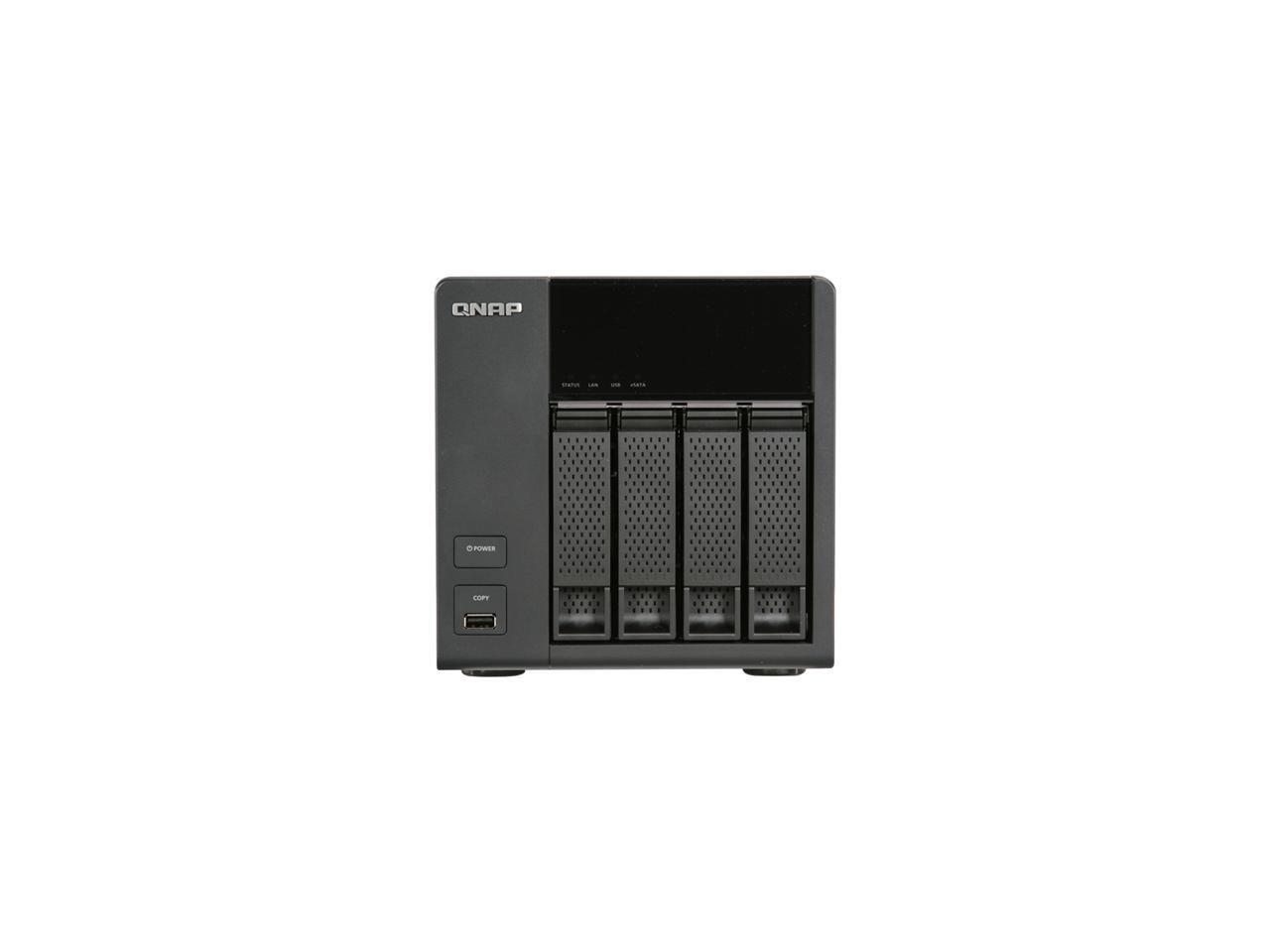 QNAP TS-412-US All-in-one NAS Server with iSCSI for SOHO and Home Users - Newegg.ca