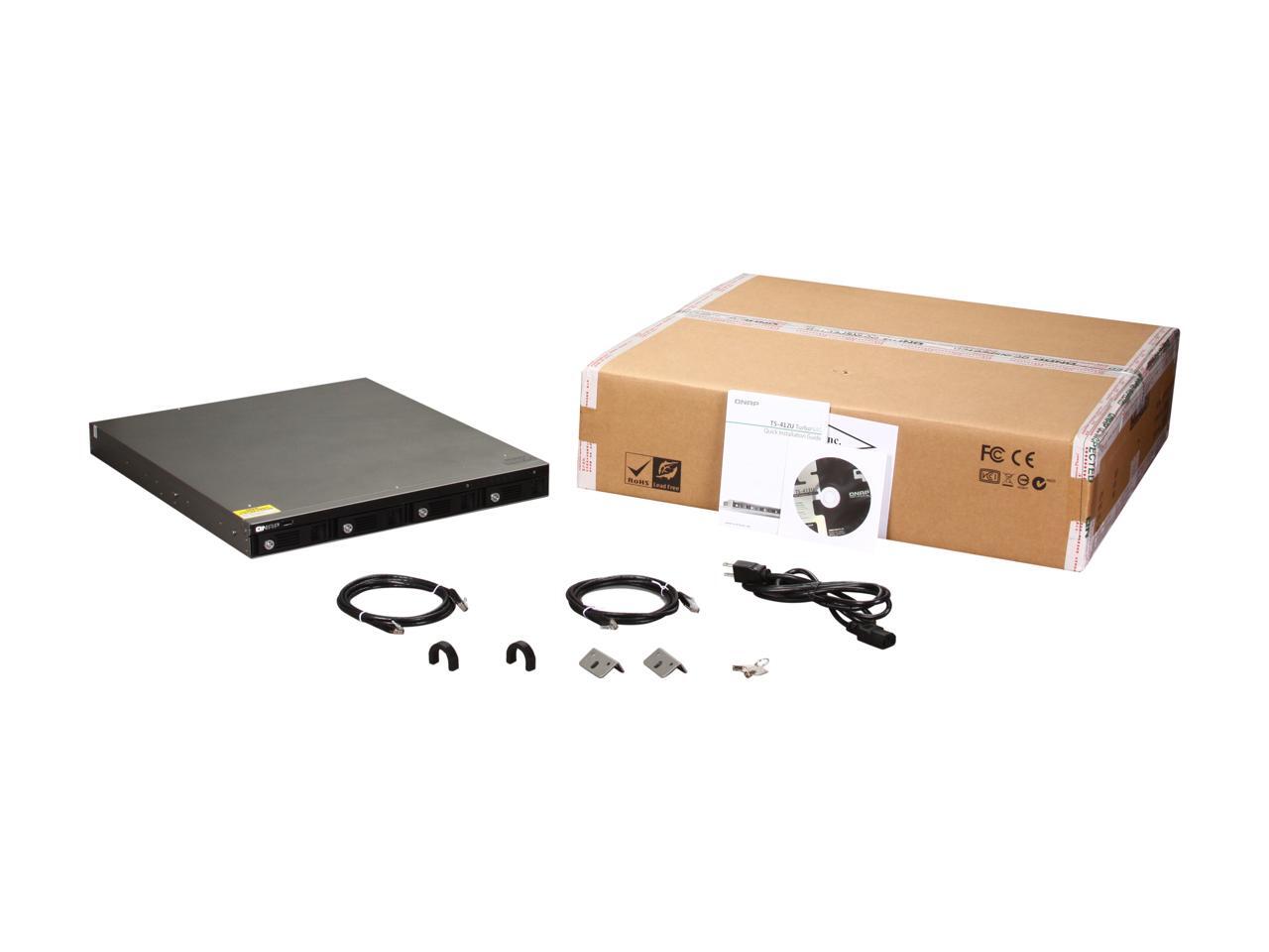 QNAP TS-412U-US Turbo NAS - Newegg.com