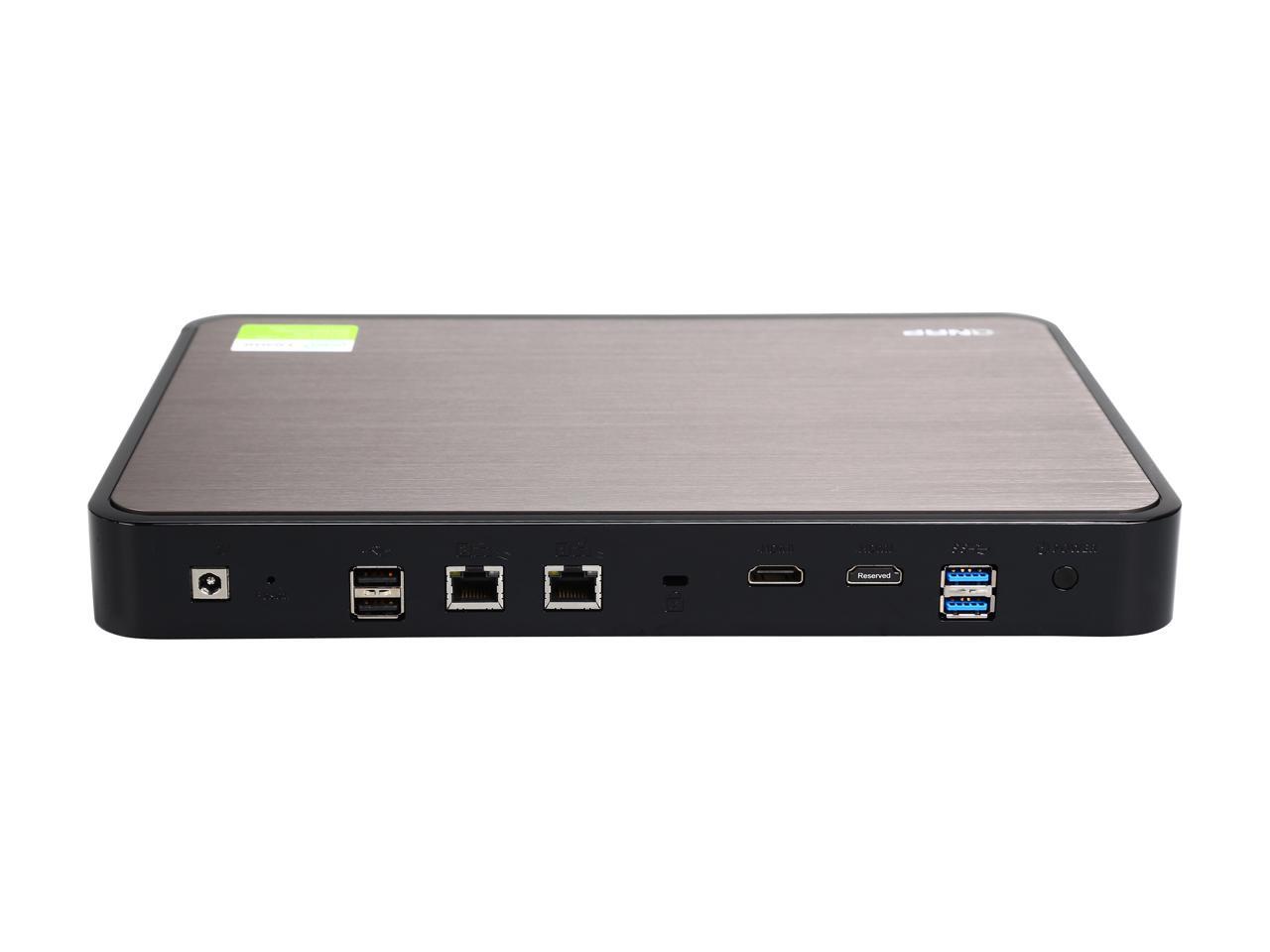 QNAP HS-251+-US 2-Bay Fanless Personal Cloud NAS with HDMI output (No ...