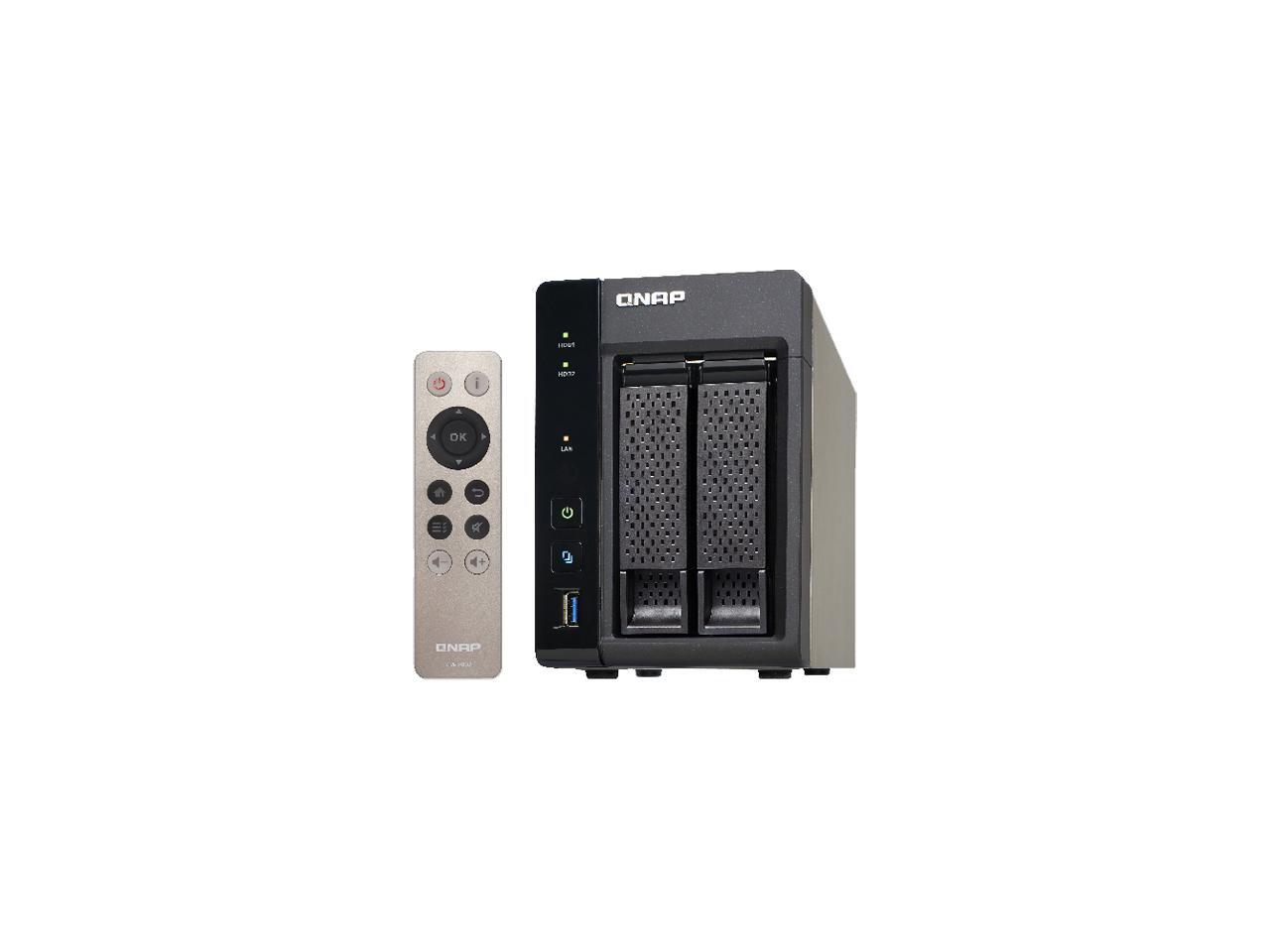 QNAP TS-253A-8G-US (8GB RAM version) 2-Bay Professional-grade NAS ...