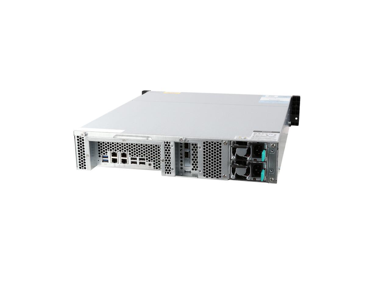 Open Box: QNAP TS-873U-RP-16G-US 2U 8-Bay NAS/iSCSI IP-SAN, 10GbE ...