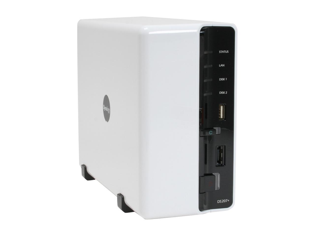 Synology DS207+ 2-bay SATA NAS Server - Newegg.com