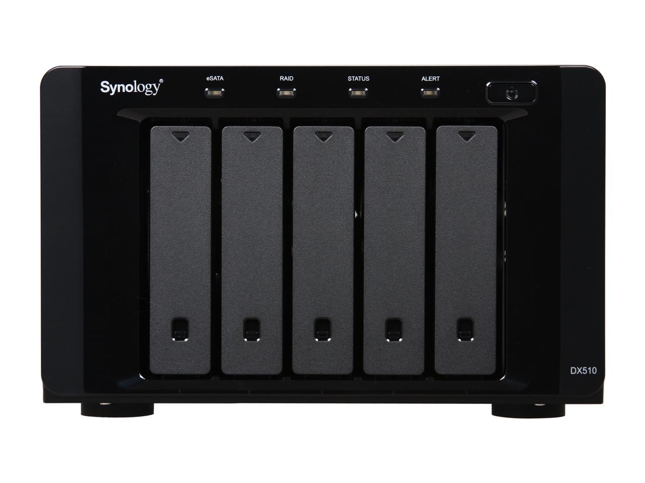 Synology COMBO DS710+/DX510 DiskStation 2-bay All-in-1 NAS Server with ...