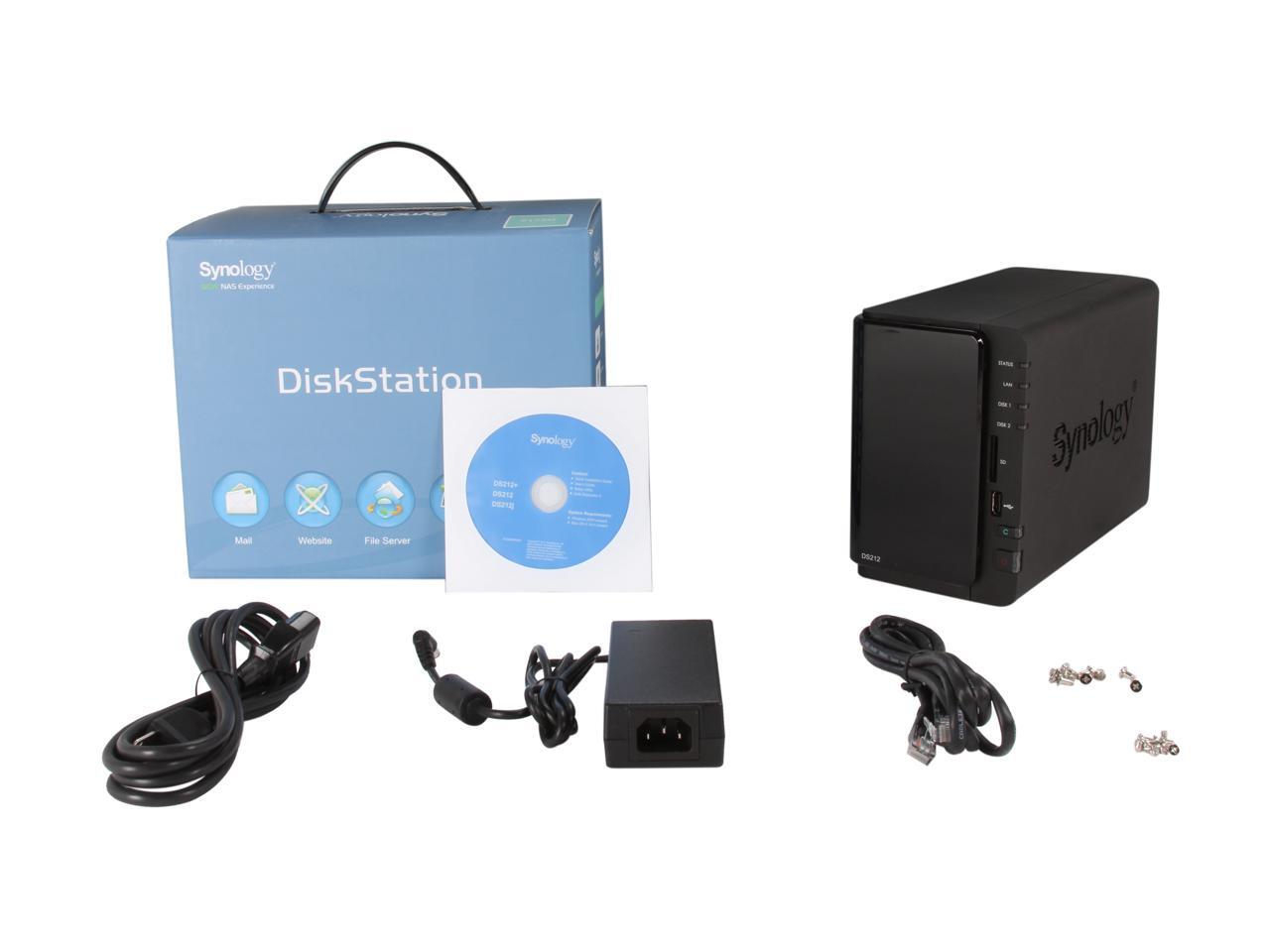 Synology DS212 Diskless System DiskStation - Newegg.com