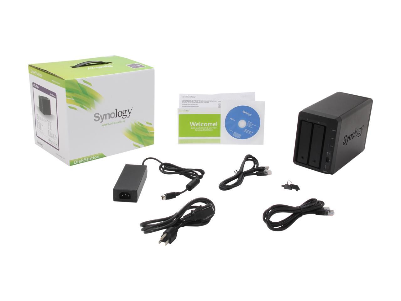 Synology DS713+ Robust & Scalable NAS Server DiskStation - Newegg.com