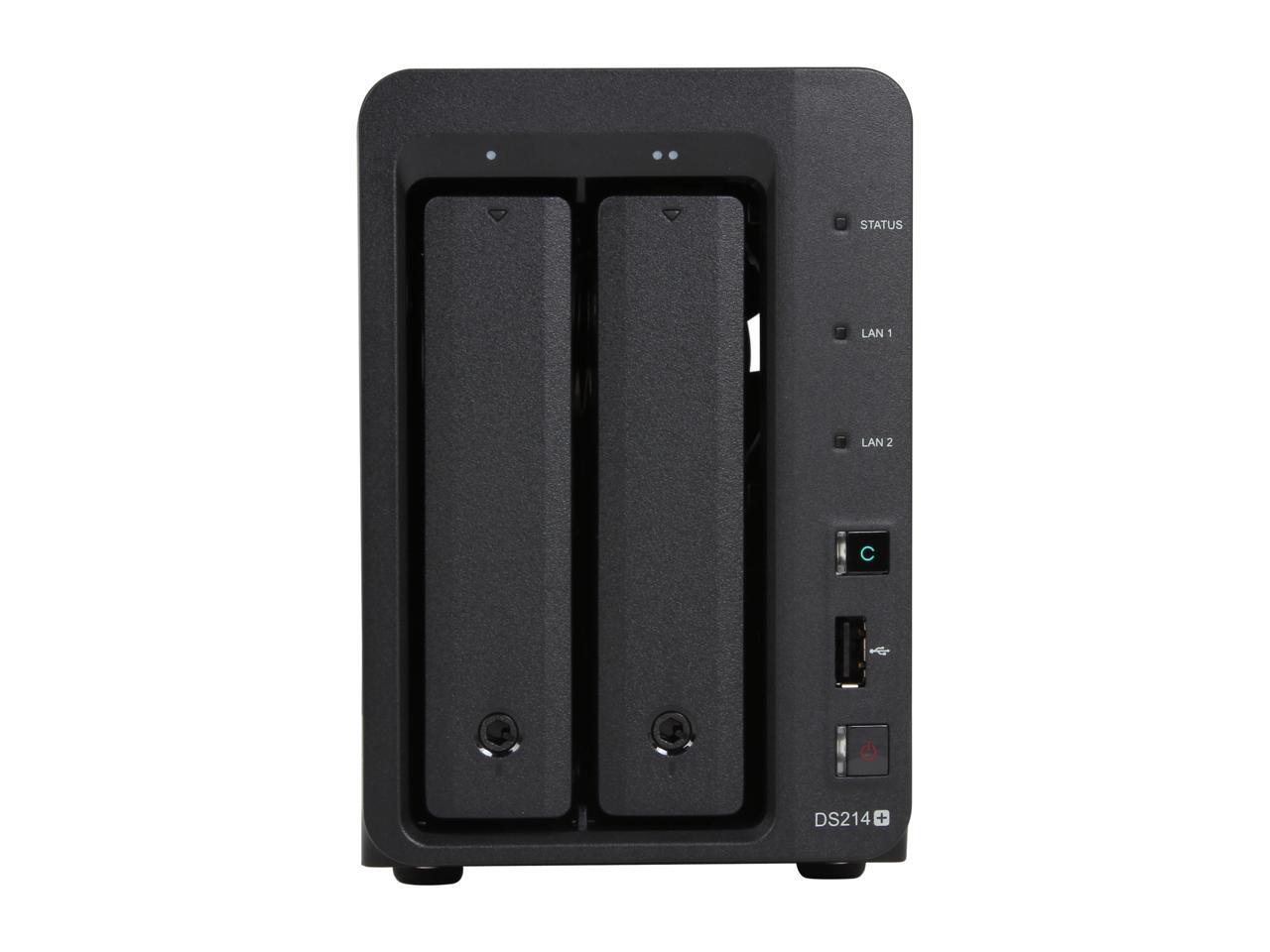 Synology DS214+ DiskStation 2-Bay Network Storage - Newegg.com