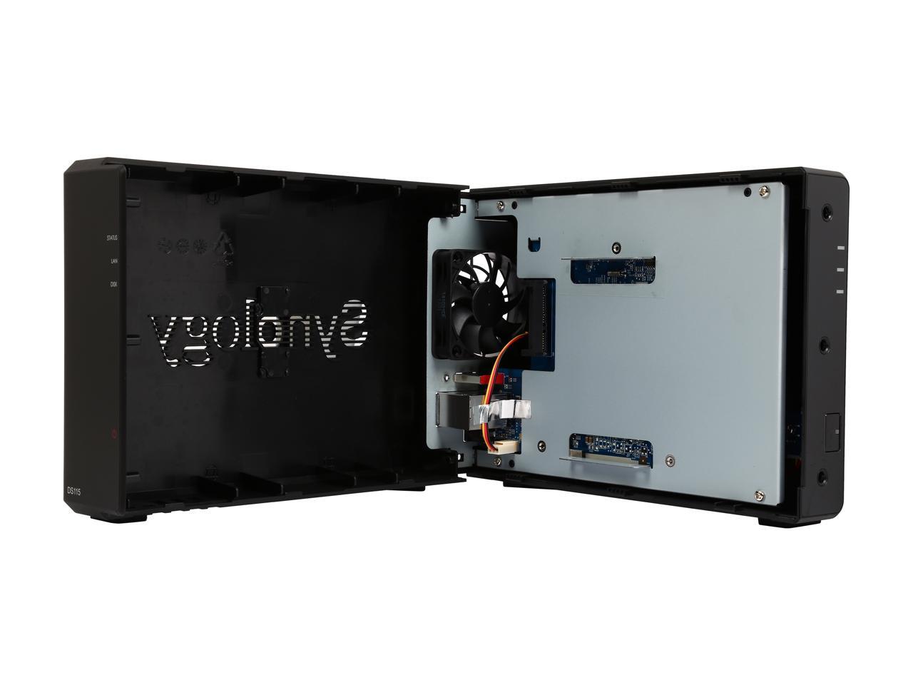 Synology DiskStation 1-Bay (Diskless) Network Attached Storage (NAS ...