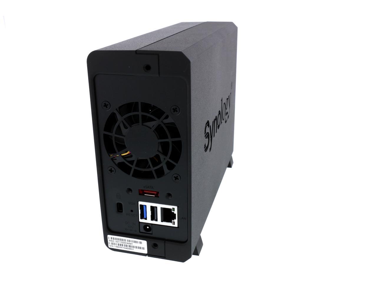 Synology DiskStation 1-Bay (Diskless) Network Attached Storage (NAS ...