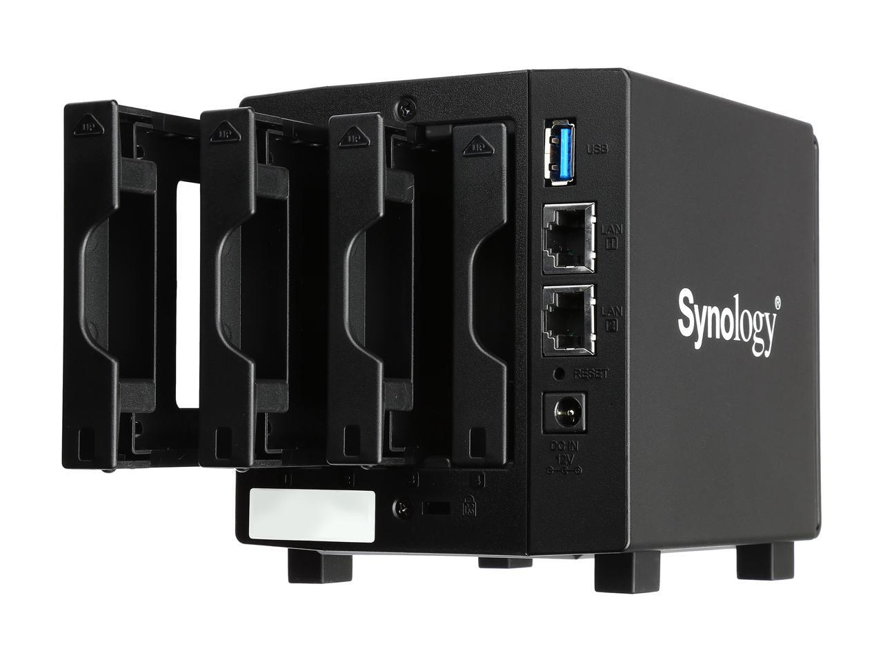 Open Box: Synology 4 bay NAS DiskStation DS416slim (Diskless) - Newegg.com