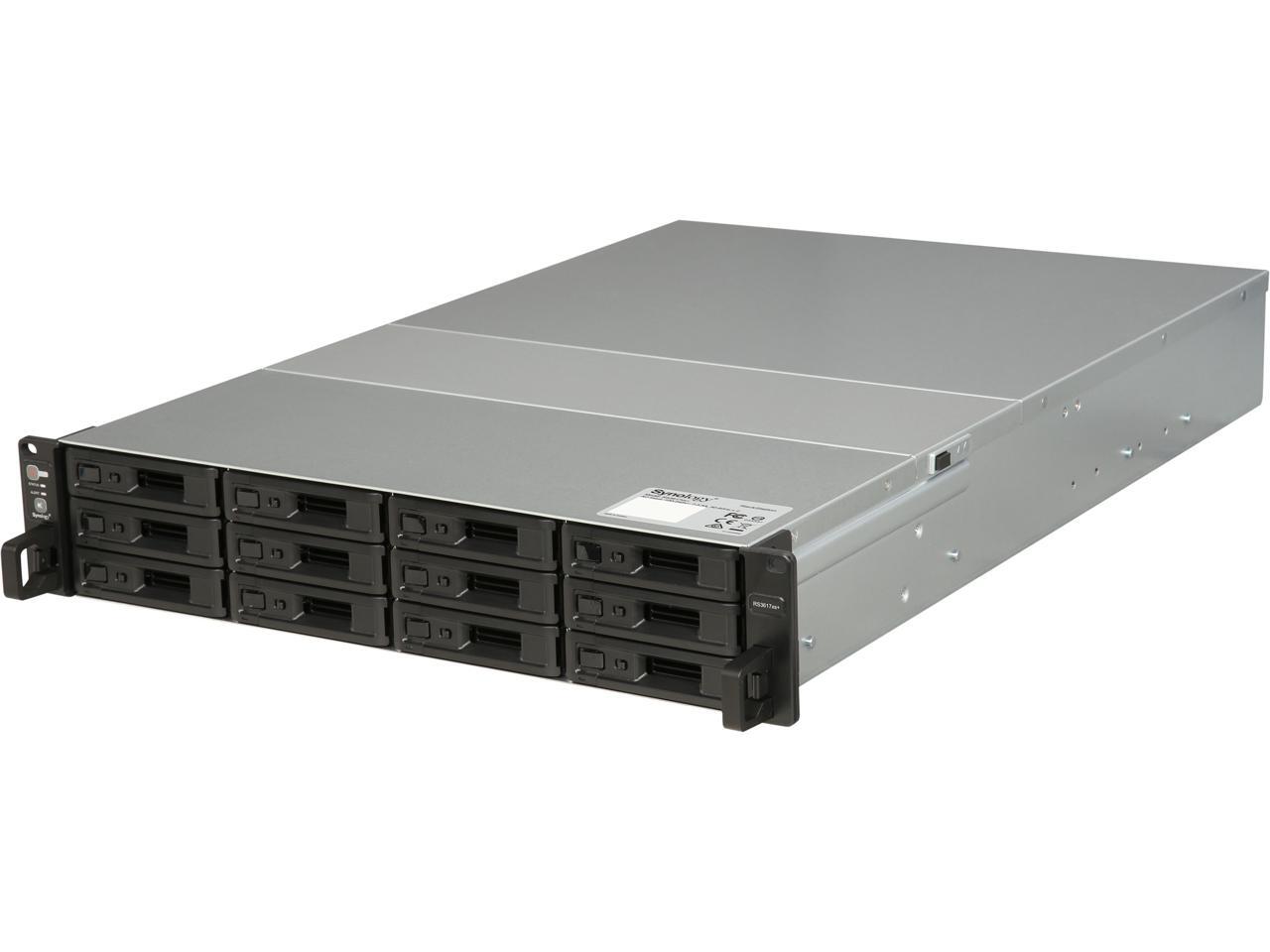 Synology 12bay NAS RackStation RS3617xs+ (Diskless) - Newegg.com