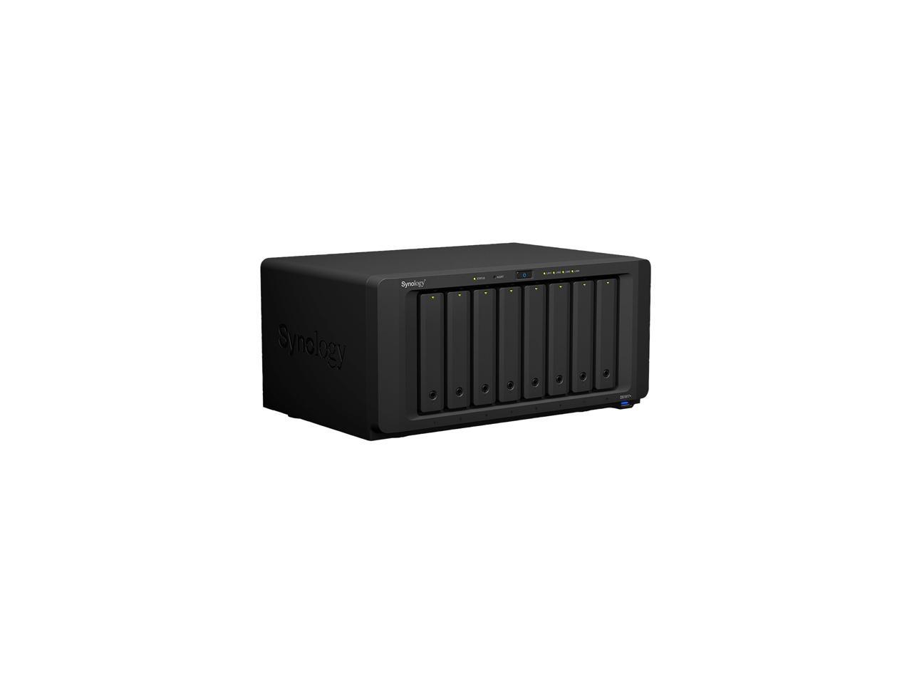 Synology 8 bay NAS DiskStation DS1817+ (8GB) (Diskless) - Newegg.com