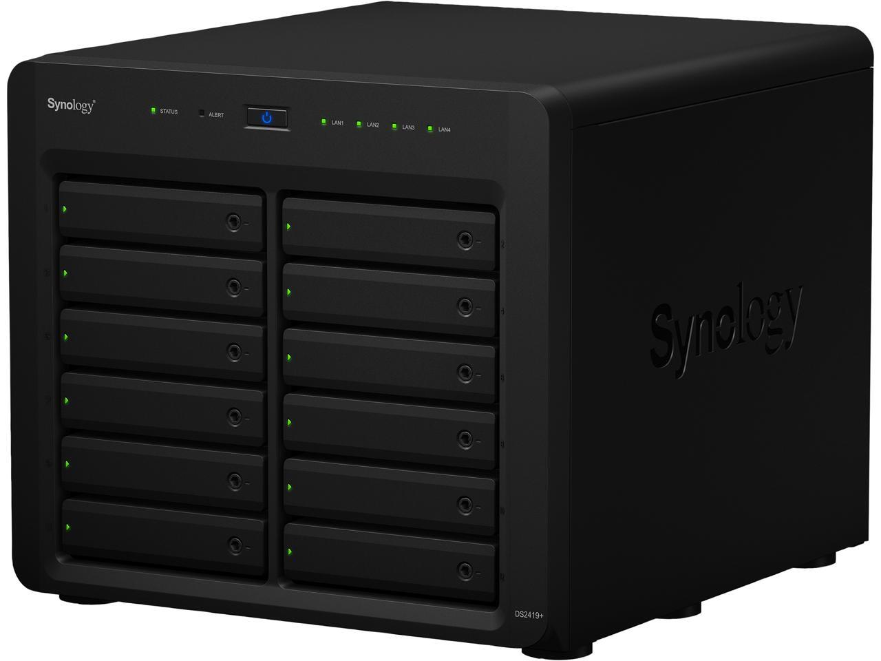 Synology 12 bay NAS DiskStation DS2419+ (Diskless) - Newegg.ca