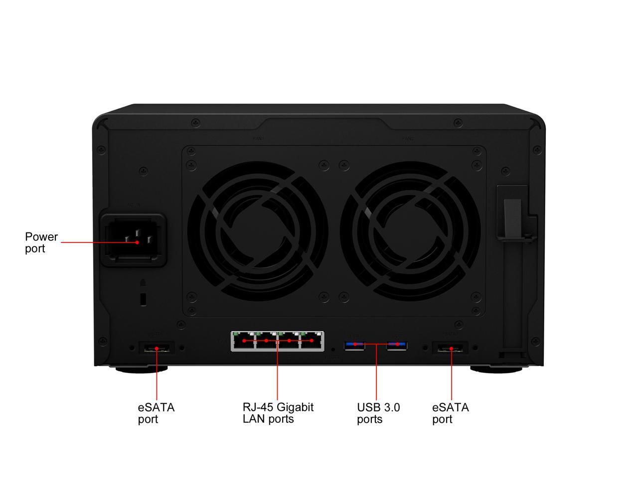 Synology 6 Bay NAS DiskStation - DS1618+ (Diskless) - Newegg.com