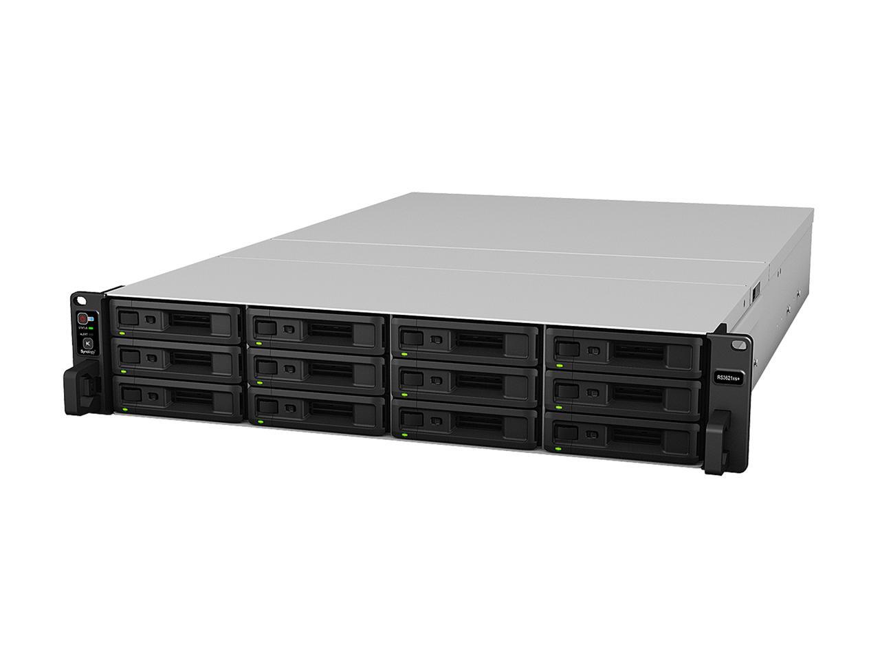 Synology 12 bay RackStation RS3621xs+ (Diskless) - Newegg.ca