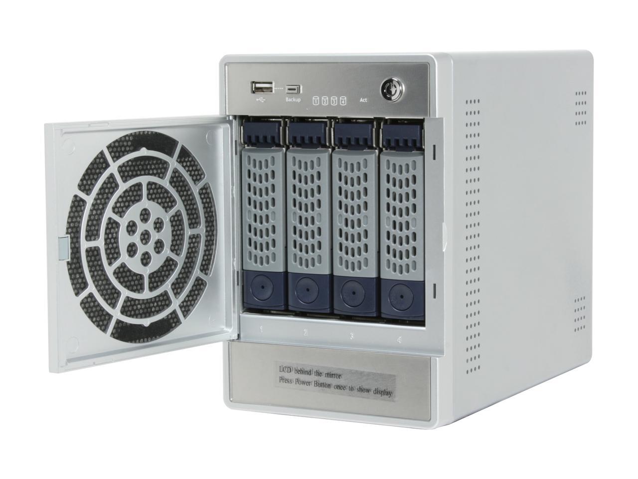 Netgear ReadyNas NV+ 2TB (4 x 500GB) 4-bay Network Storage (NAS) w/ Gigabit & speeds up to ...