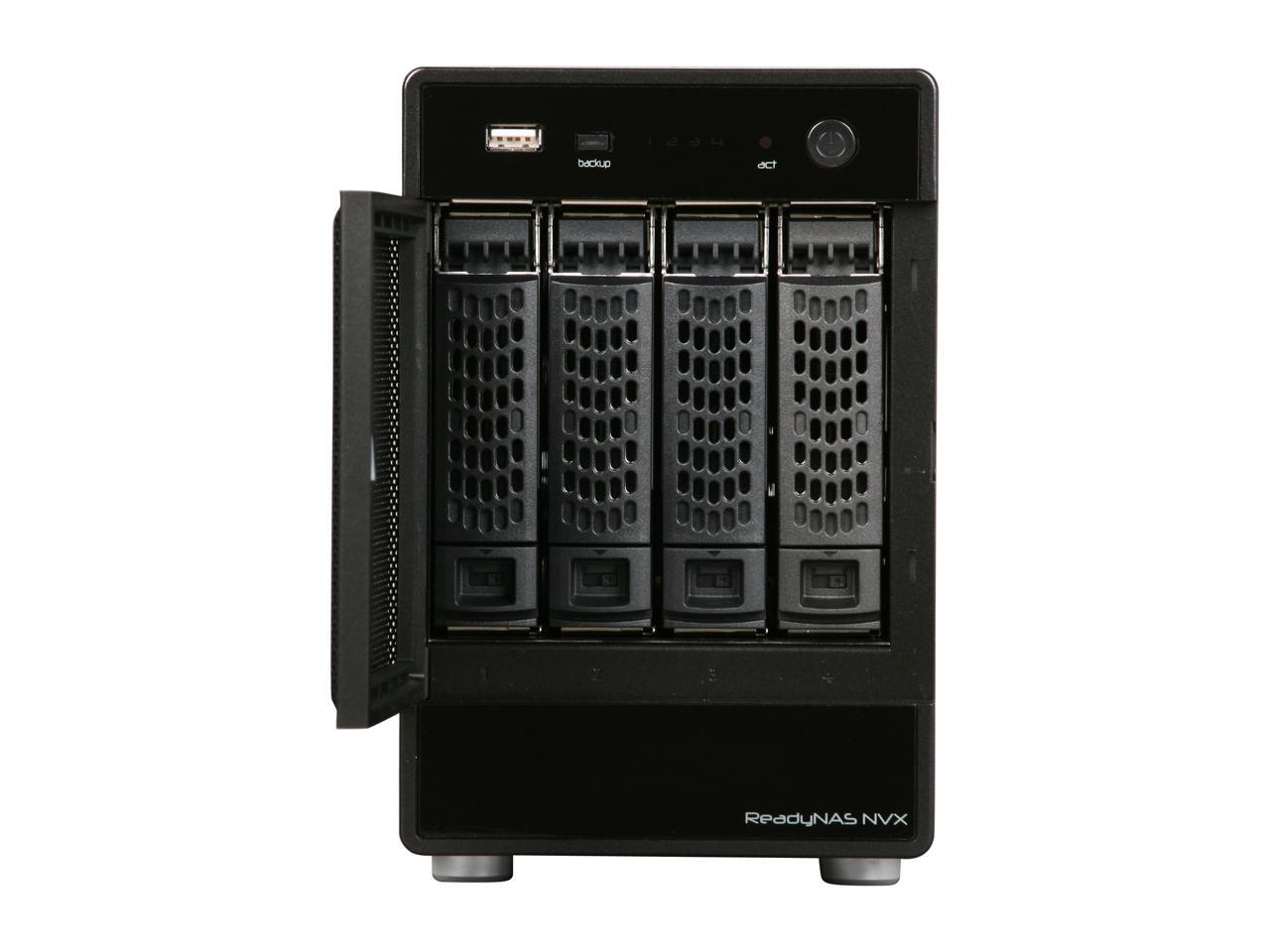 Open Box: NETGEAR RNDX4410-100NAS ReadyNAS NVX Desktop Network Storage ...