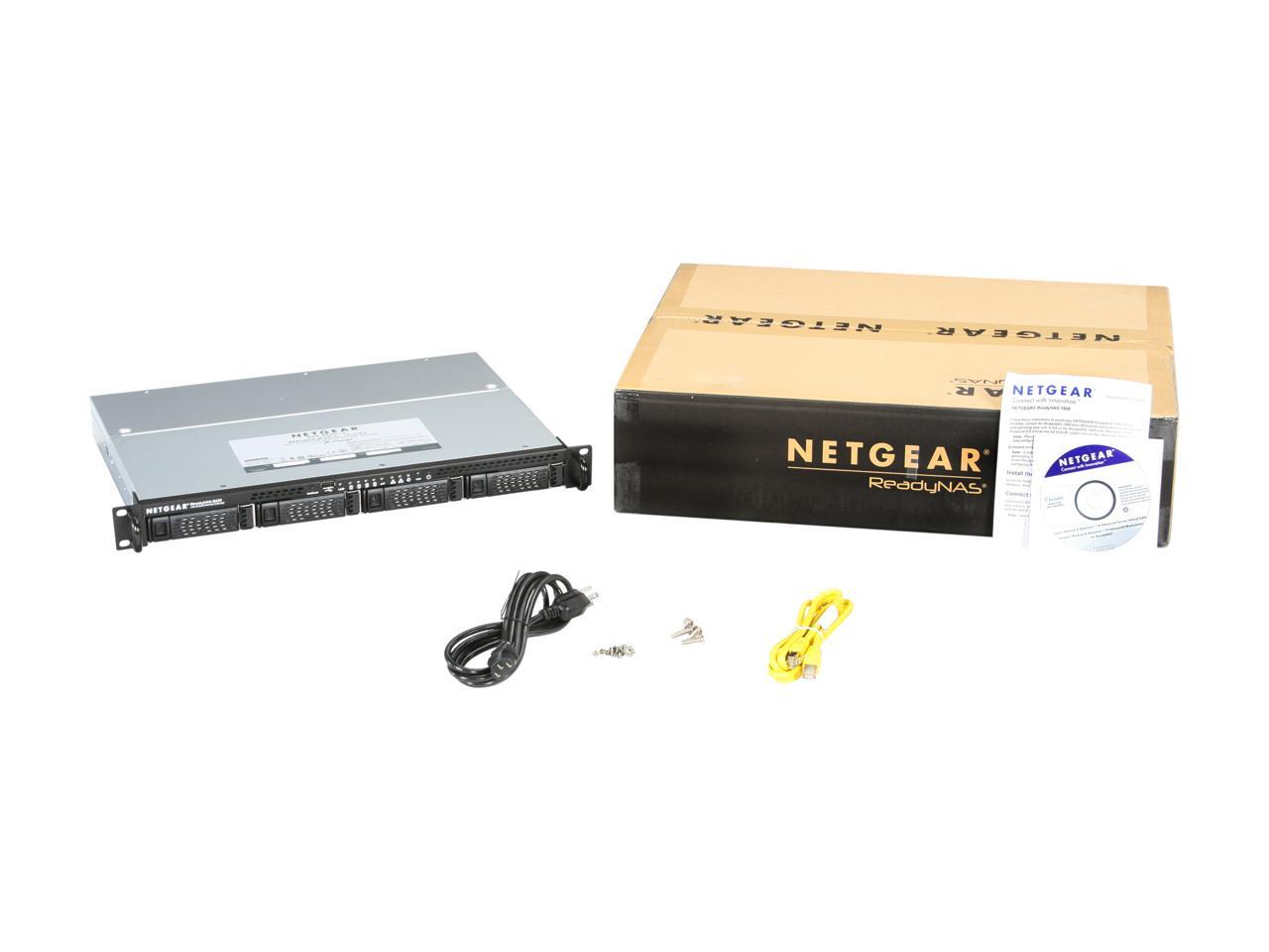 NETGEAR ReadyNAS 1500 1U (4x2TB) w/ 3 yr warranty (RNRX442E-100NAS ...