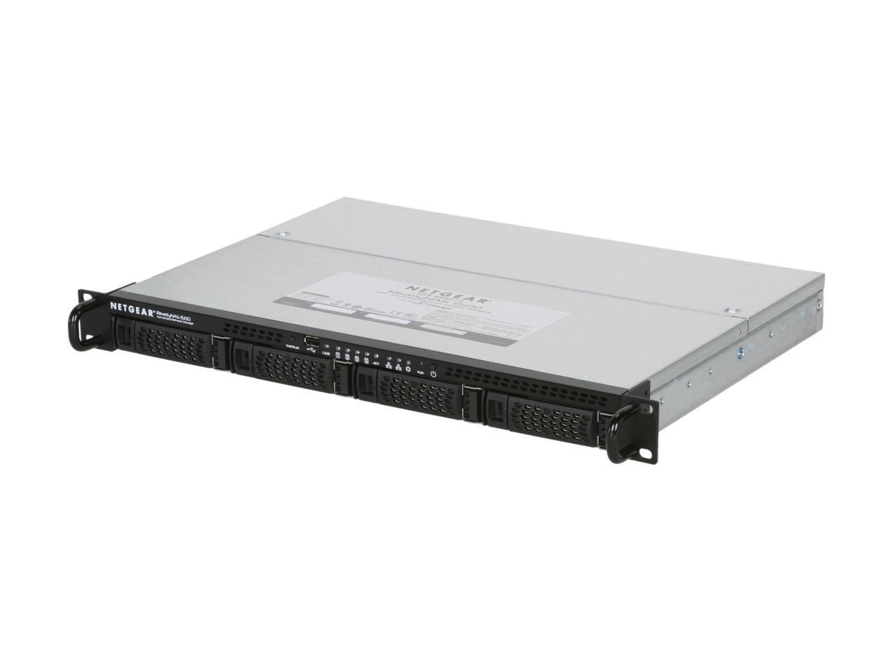 NETGEAR ReadyNAS 1500 1U (4x1TB) w/ 3 yr warranty (RNRX441E-100NAS ...