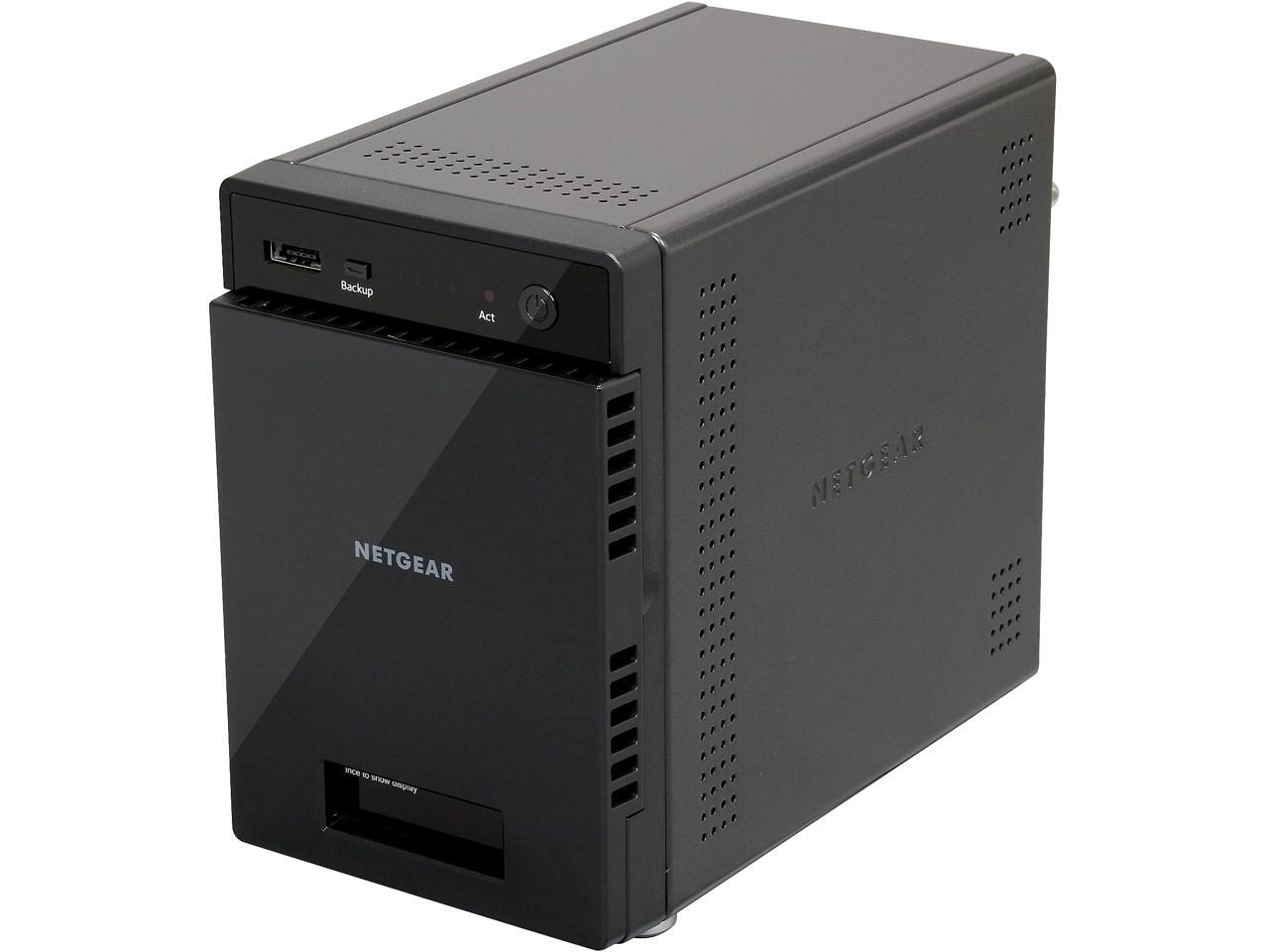 NETGEAR ReadyNAS 314 4-Bay Network Attached Storage Diskless (RN31400 ...