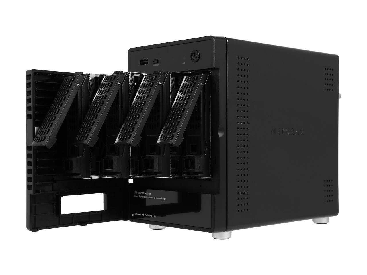 NETGEAR ReadyNAS RN214 4 Bay 8TB Personal Cloud NAS, Desktop & Mobile ...